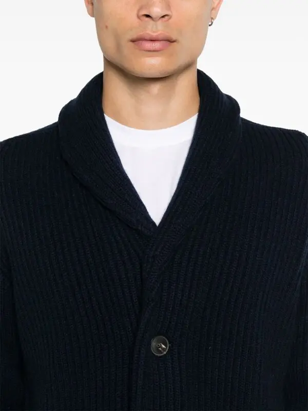 Fedeli Terminillo Cashmere Cardigan - Blue