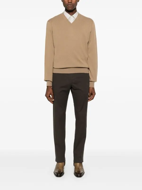 Zegna Pressed-crease Trousers