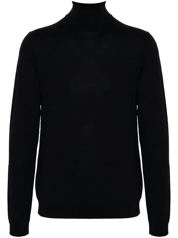 ROBERTO COLLINA Merino Wool Roll Neck Sweater