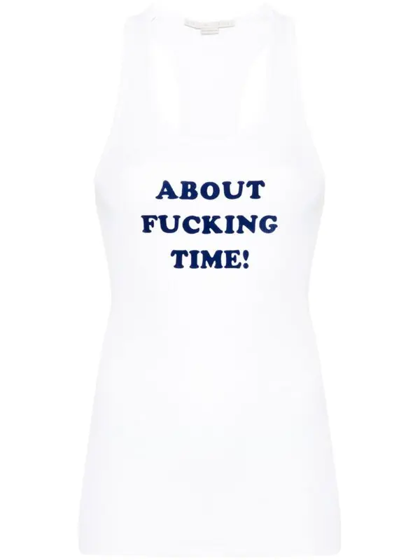 Stella McCartney Slogan-print Tank Top