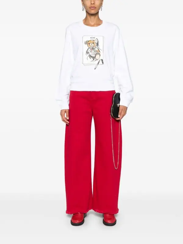 Moschino Teddy Bear-print Sweatshirt