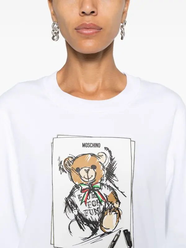 Moschino Teddy Bear-print Sweatshirt