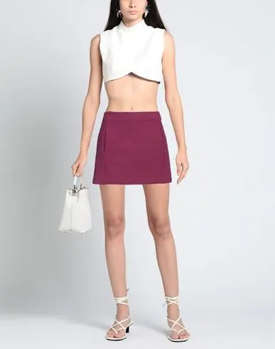 Pinko Mini Bouclé Flared Skirt