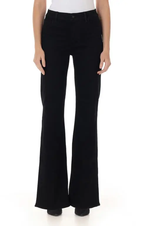 Fidelity Denim Katie High Rise Classic Flare Jeans - Jett