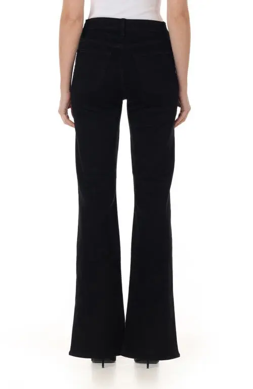 Fidelity Denim Katie High Rise Classic Flare Jeans - Jett
