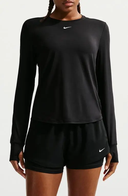 Nike Dri-fit Long-sleeve Training Top - 013 Black/white