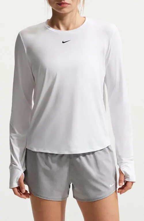 Nike Dri-fit Long-sleeve Training Top - 102 White/black