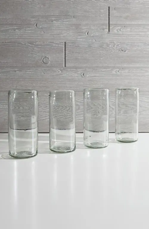 VERVE CULTURE Handblown Glasses Highballset Of 4