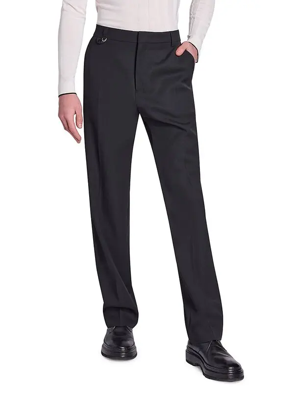 Jacquemus Wool Crease-front Pants