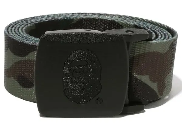 A BATHING APE 1st Camo Gi Belt - Green