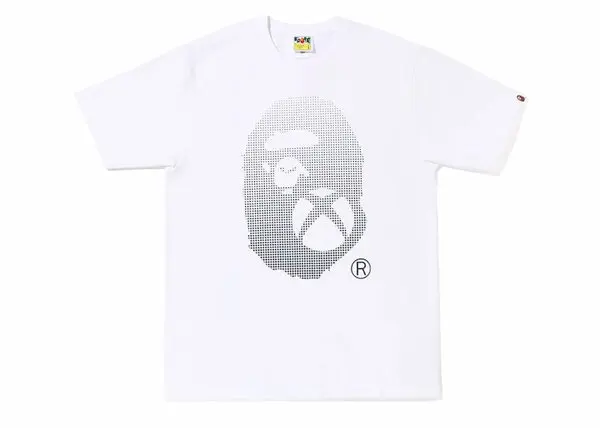 A BATHING APE X Xbox Ape Head I Tee Shirt - White