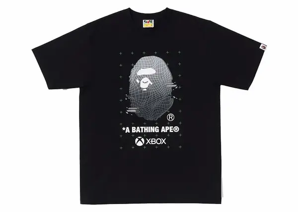 A BATHING APE X Xbox Ape Head Ii Tee Shirt - Black