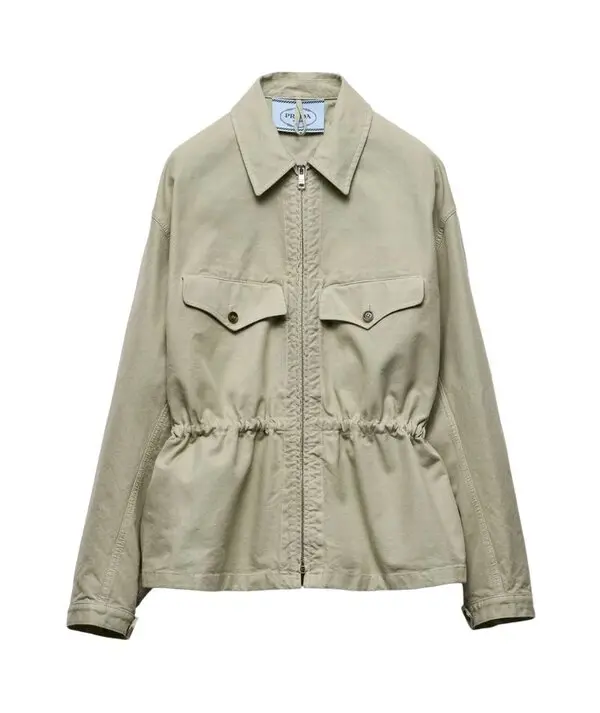 Prada Old Canvas Blouson Jacket