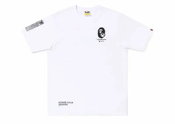 A BATHING APE X Xbox Tee Shirt - White