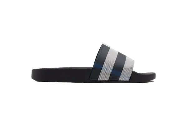 Burberry Furley Slides - Black/white