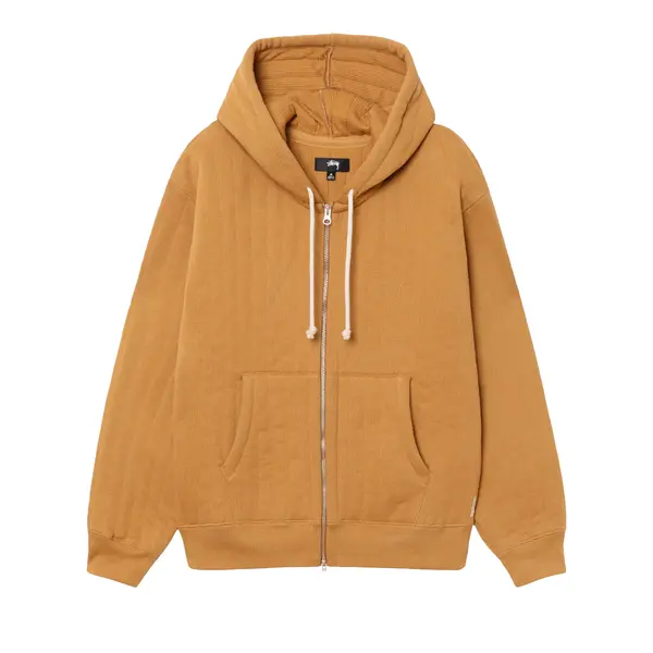 StÜssy Vertical Quilted Zip Hoodie