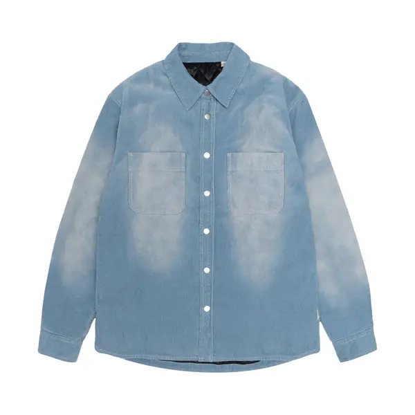 StÜssy Faded Corduroy Overshirt 'denim