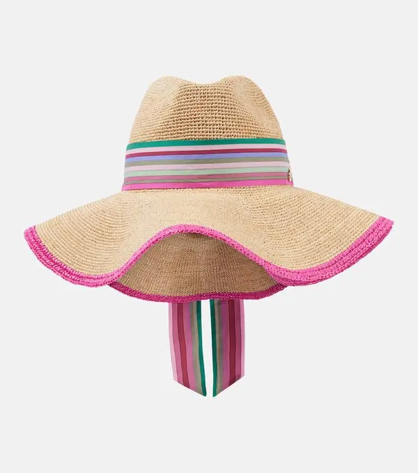 Valentino Garavani Vlogo Sun Hat - Beige