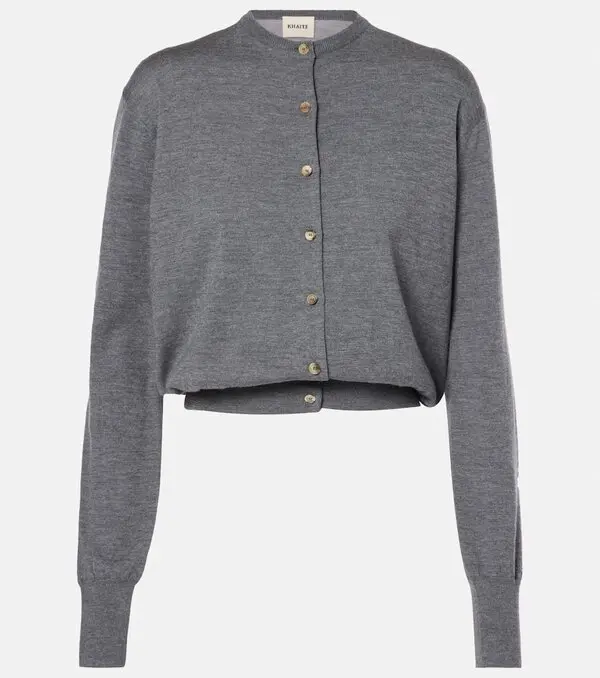 Khaite Jackie Wool Cardigan