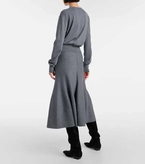 Khaite Jackie Wool Cardigan