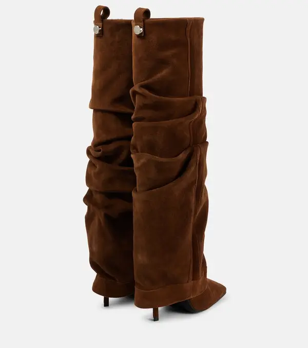 Attico Suede Knee-high Boots