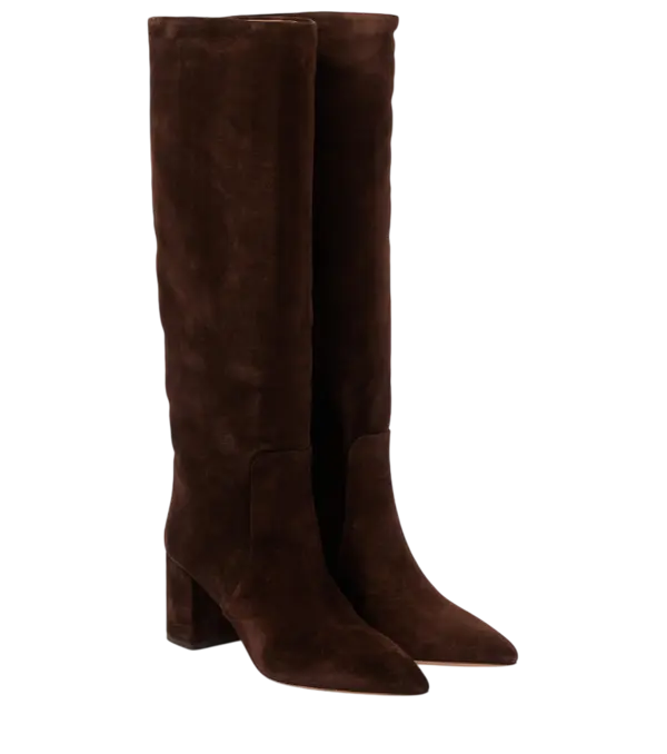 Paris Texas Anja 70 Suede Knee-high Boots - Brown