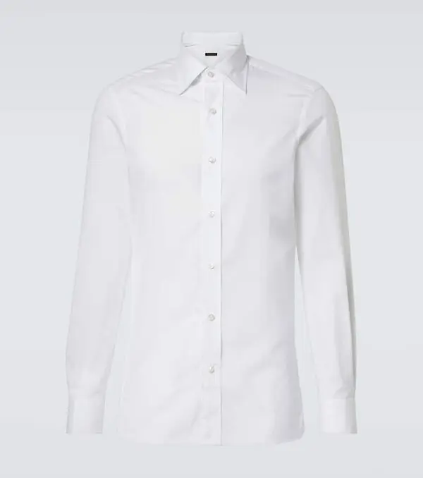 Rubinacci Cotton Poplin Shirt