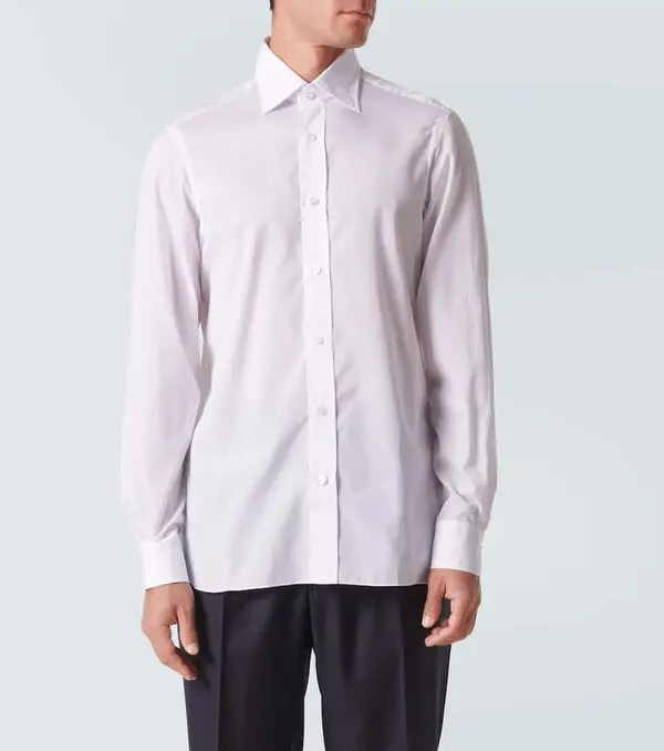 Rubinacci Cotton Poplin Shirt