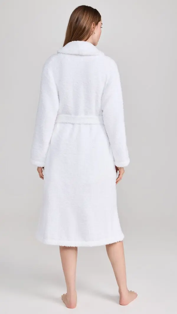Barefoot Dreams Cozychic Adult Robe - White