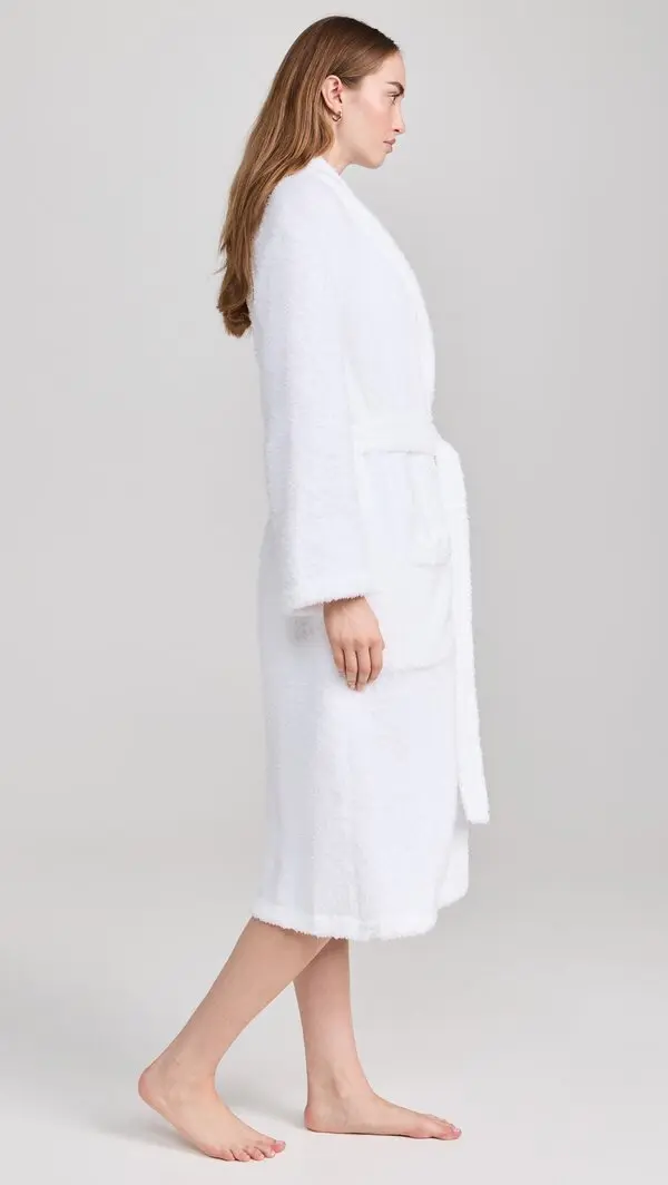 Barefoot Dreams Cozychic Adult Robe - White