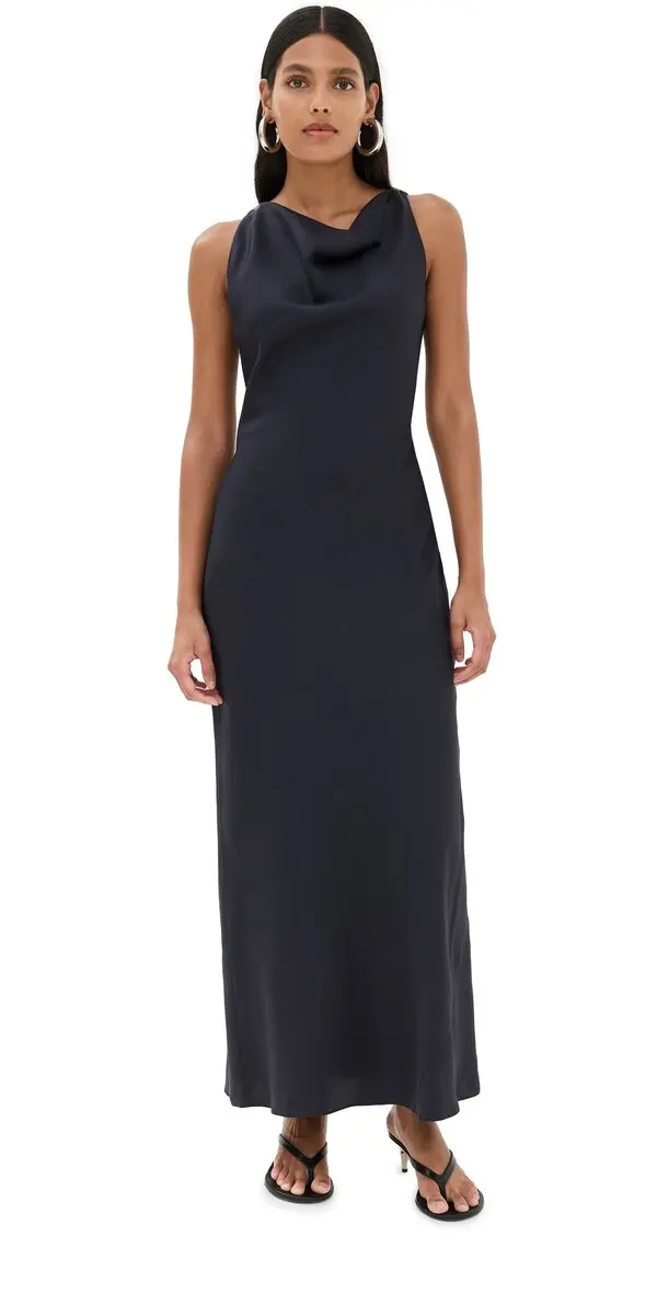 RÓHE Open Back Strap Dress