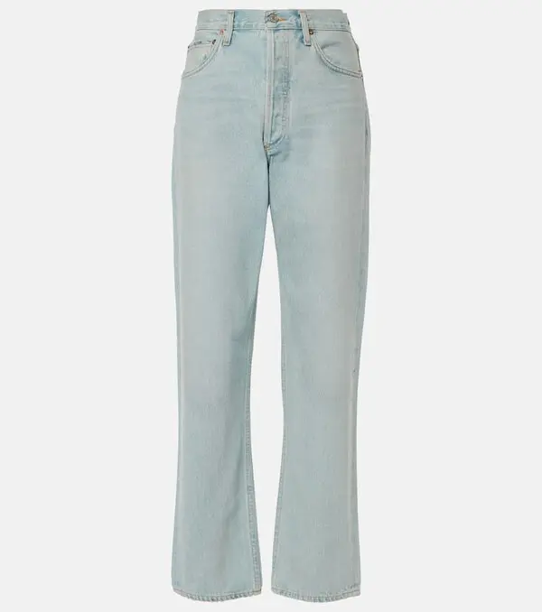 AGOLDE 90's Mid-rise Straight Jeans - Blue