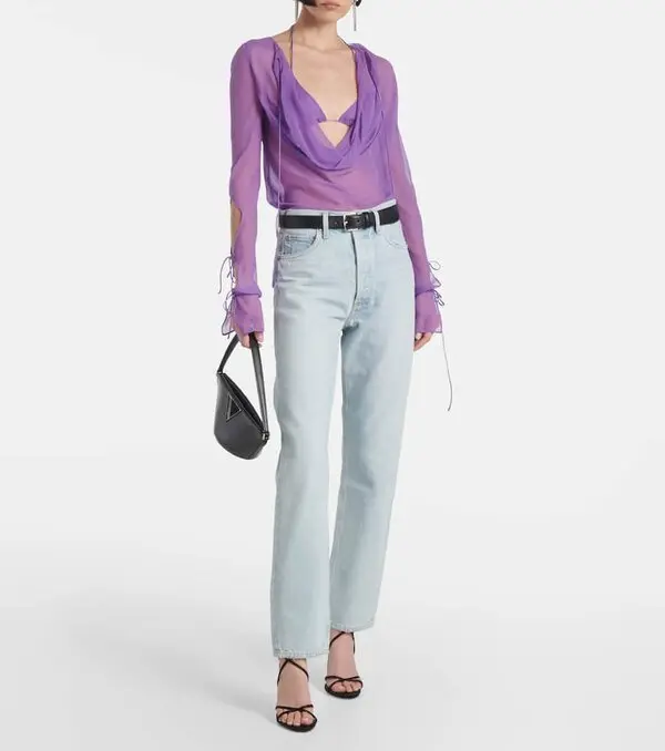 AGOLDE 90's Mid-rise Straight Jeans - Blue