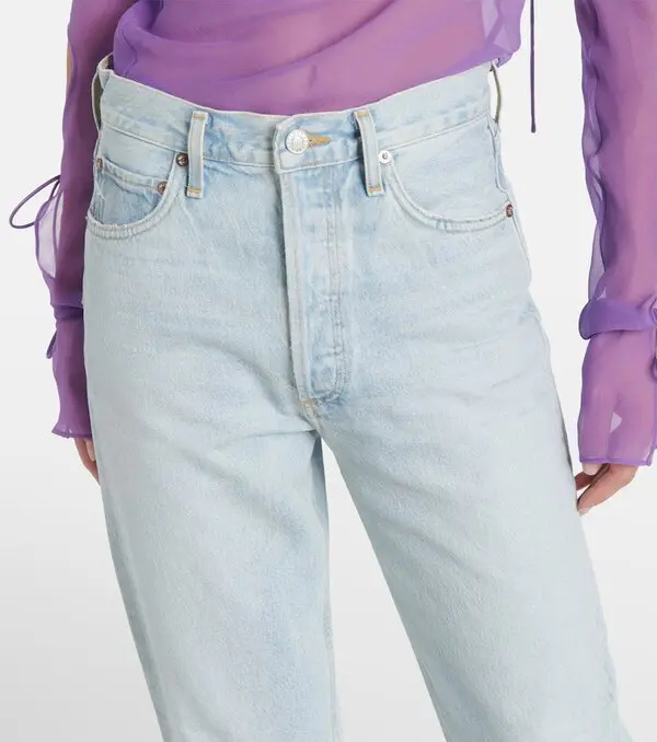AGOLDE 90's Mid-rise Straight Jeans - Blue