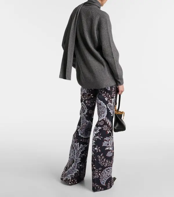 Etro Wool-blend Ribbed Sweater