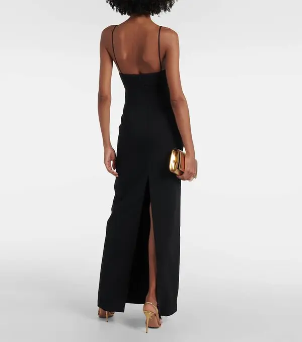 David Koma Lace-trimmed Gown