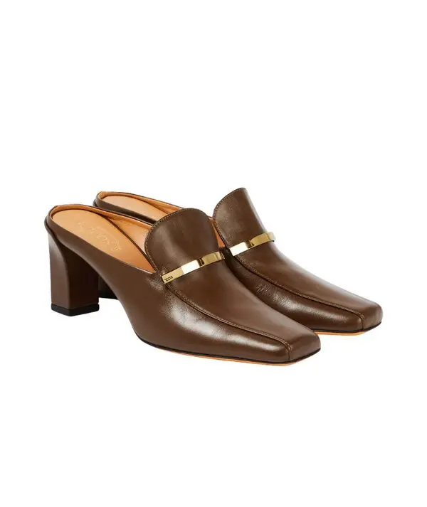TOD'S Leather Mules