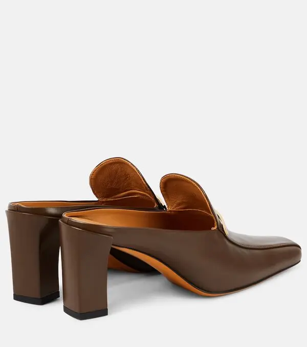 TOD'S Leather Mules