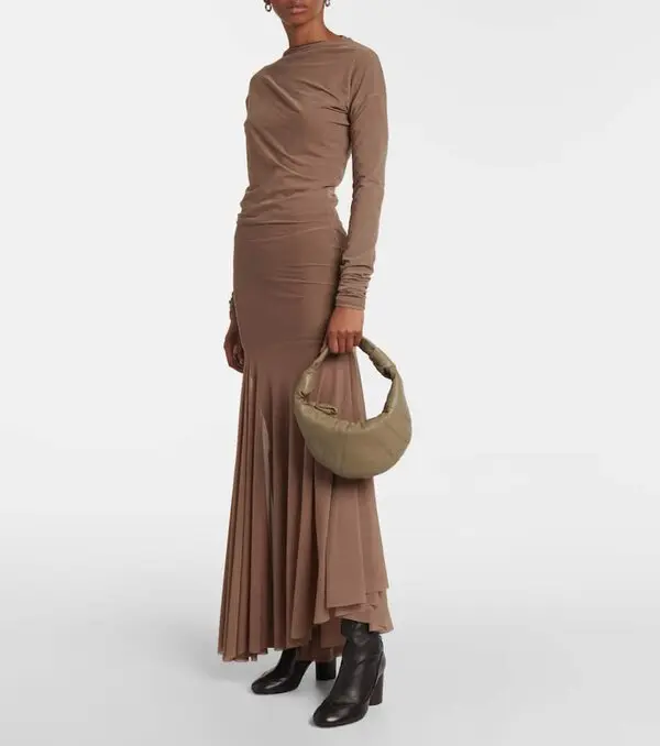 LEMAIRE Fortune Croissant Mini Leather Shoulder Bag