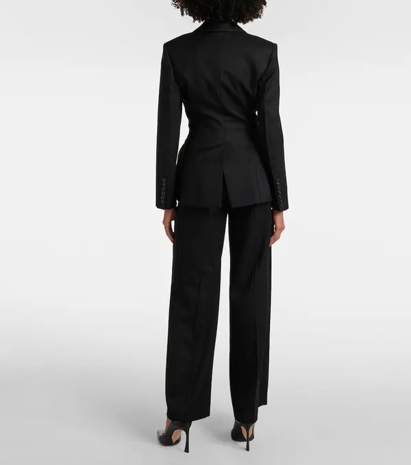 Nina Ricci Wool Gabardine Blazer