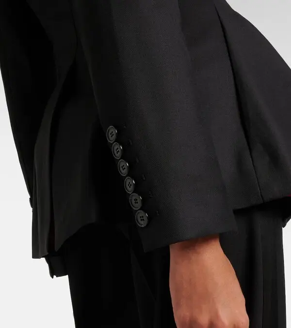 Nina Ricci Wool Gabardine Blazer