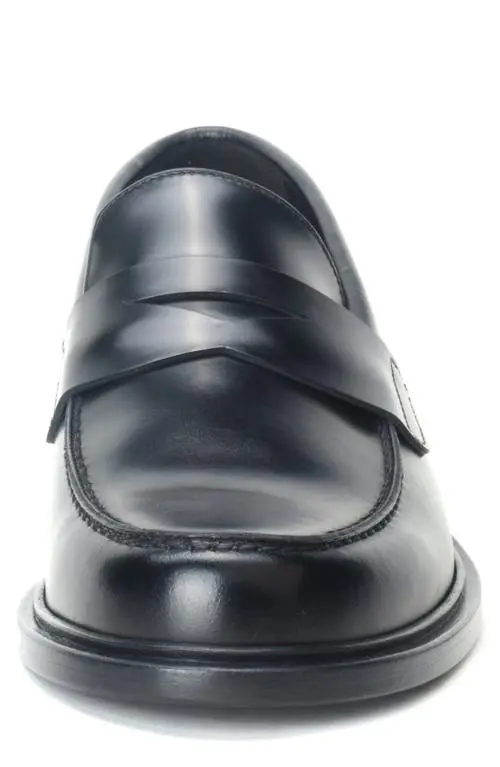 WARFIELD & GRAND Preeminent Penny Loafer - Black