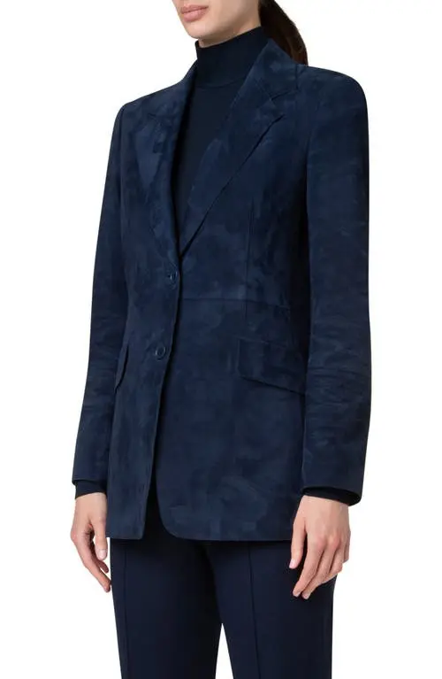 Akris Suede Blazer