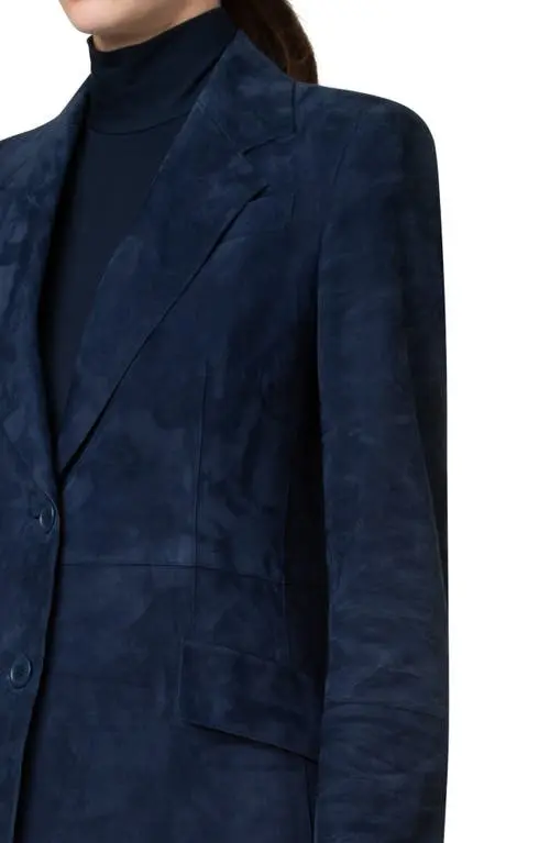 Akris Suede Blazer