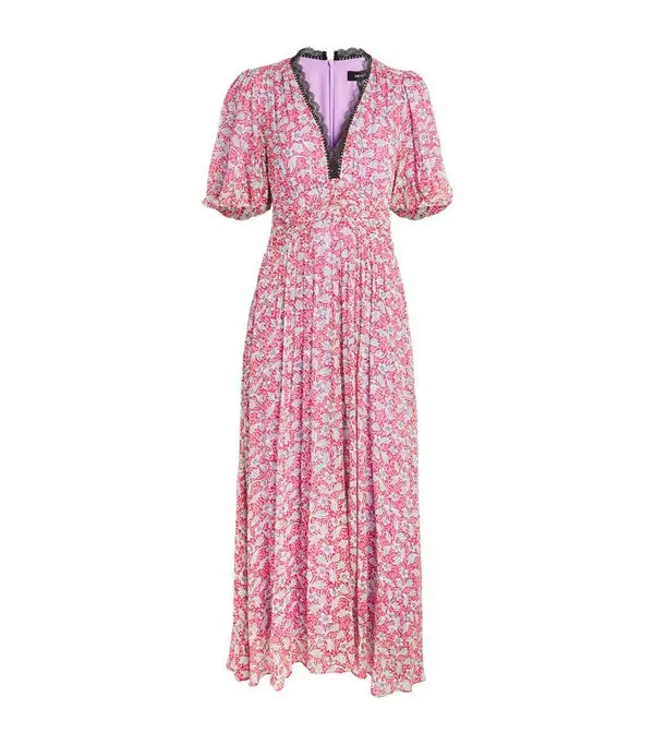Me+Em Evening Primrose Midi Dress - Multi | Editorialist