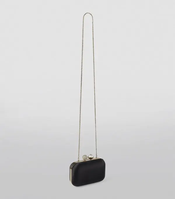 JIMMY CHOO Cloud Handheld Clutch - Black