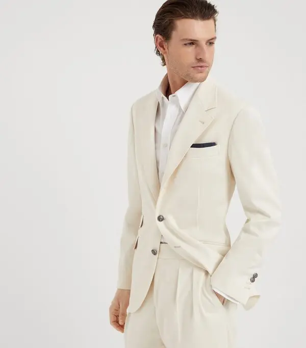 Brunello Cucinelli Cotton-cashmere Cavallo Blazer