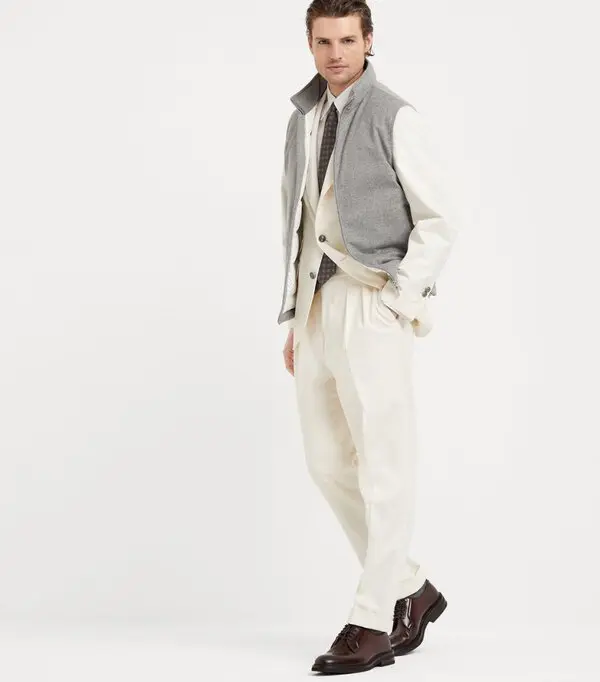 Brunello Cucinelli Cotton-cashmere Cavallo Blazer