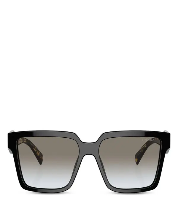 Prada Square Sunglasses, 57mm