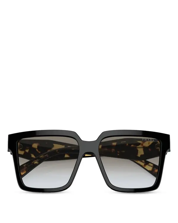 Prada Square Sunglasses, 57mm